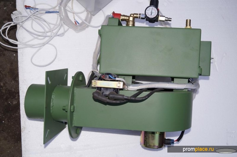 Котлы на отработанном масле, горелки, калориферы